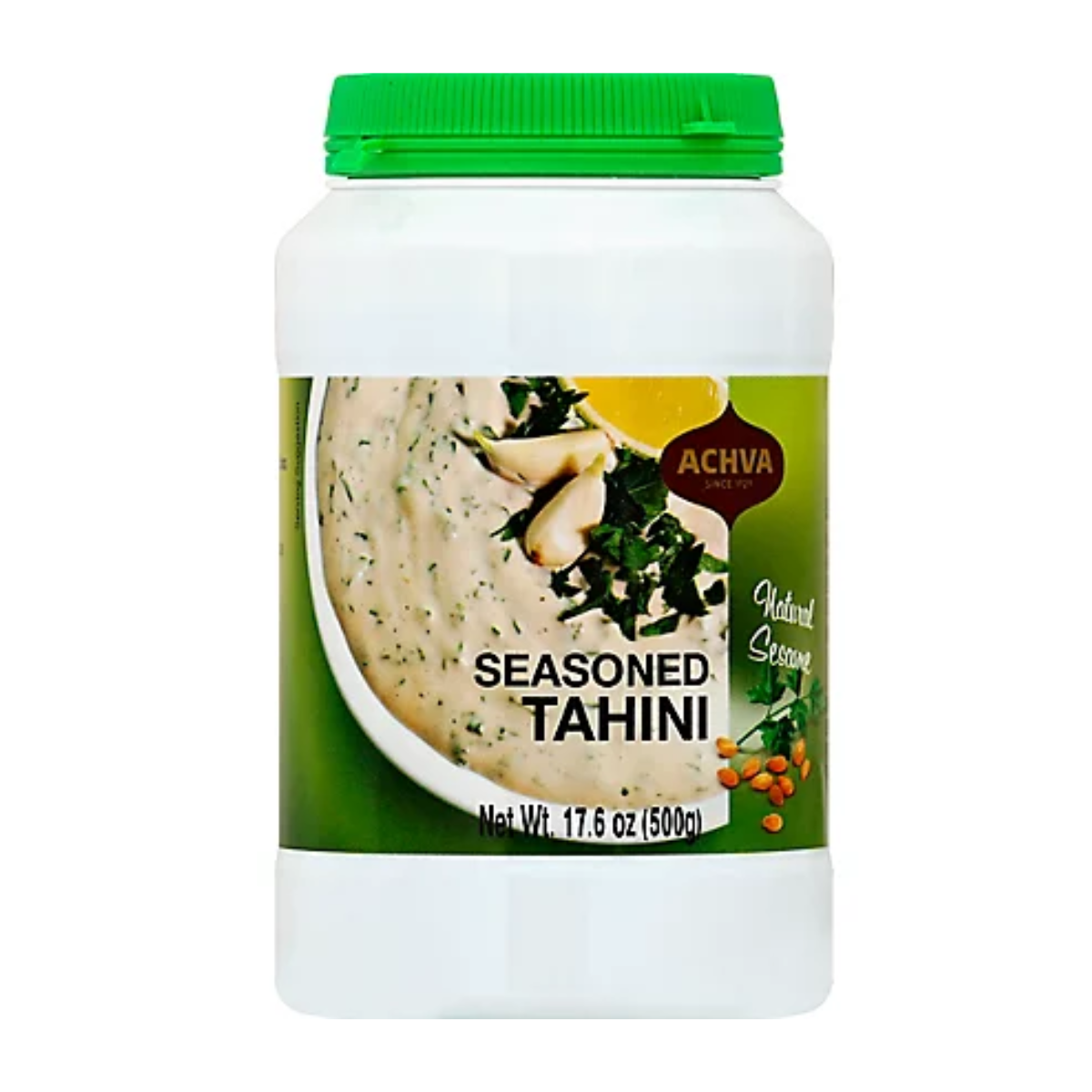 Order Achva Tahini Seasoned 17.6 oz online | Holon Kosher Foods | Best Online Kosher for ...