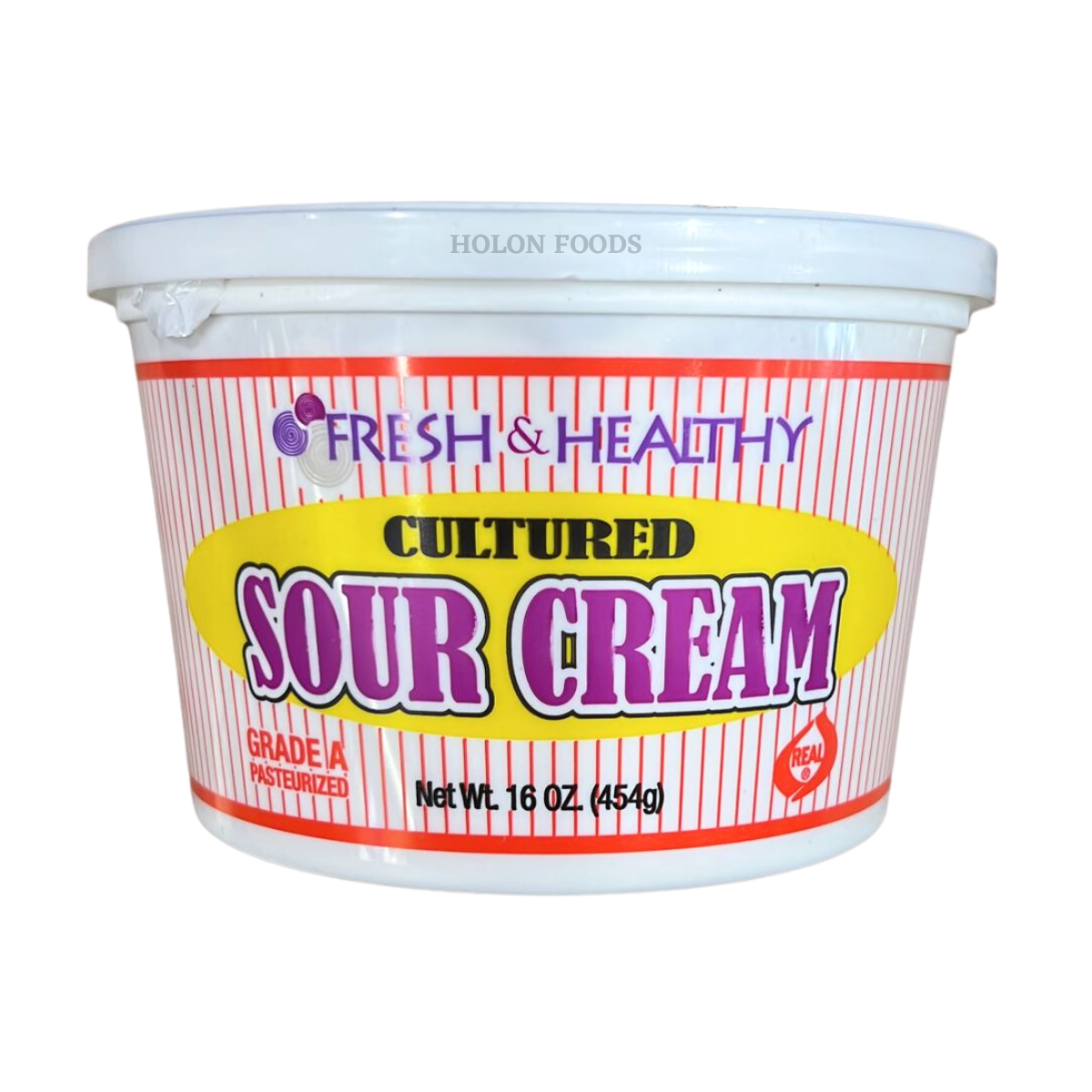 Order Fresh & Healthy Cultured Sour Cream 16 oz online | Holon Kosher ...