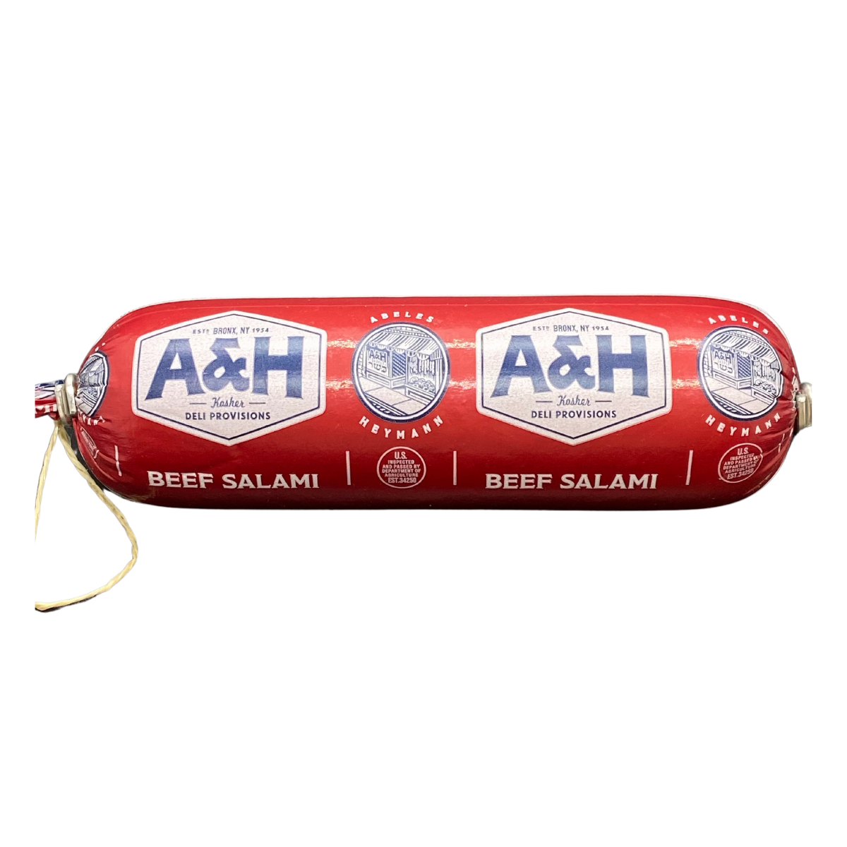 Shop A&H Beef Salami 16 oz | Holon Kosher Foods | Online Kosher Grocery ...