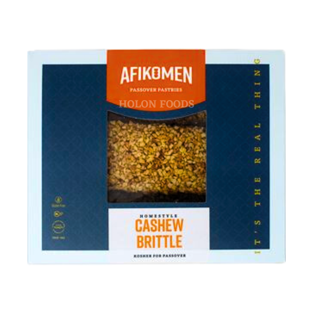 Buy Afikomen Cashew Brittle 12 oz | Holon Kosher Foods | Imported ...