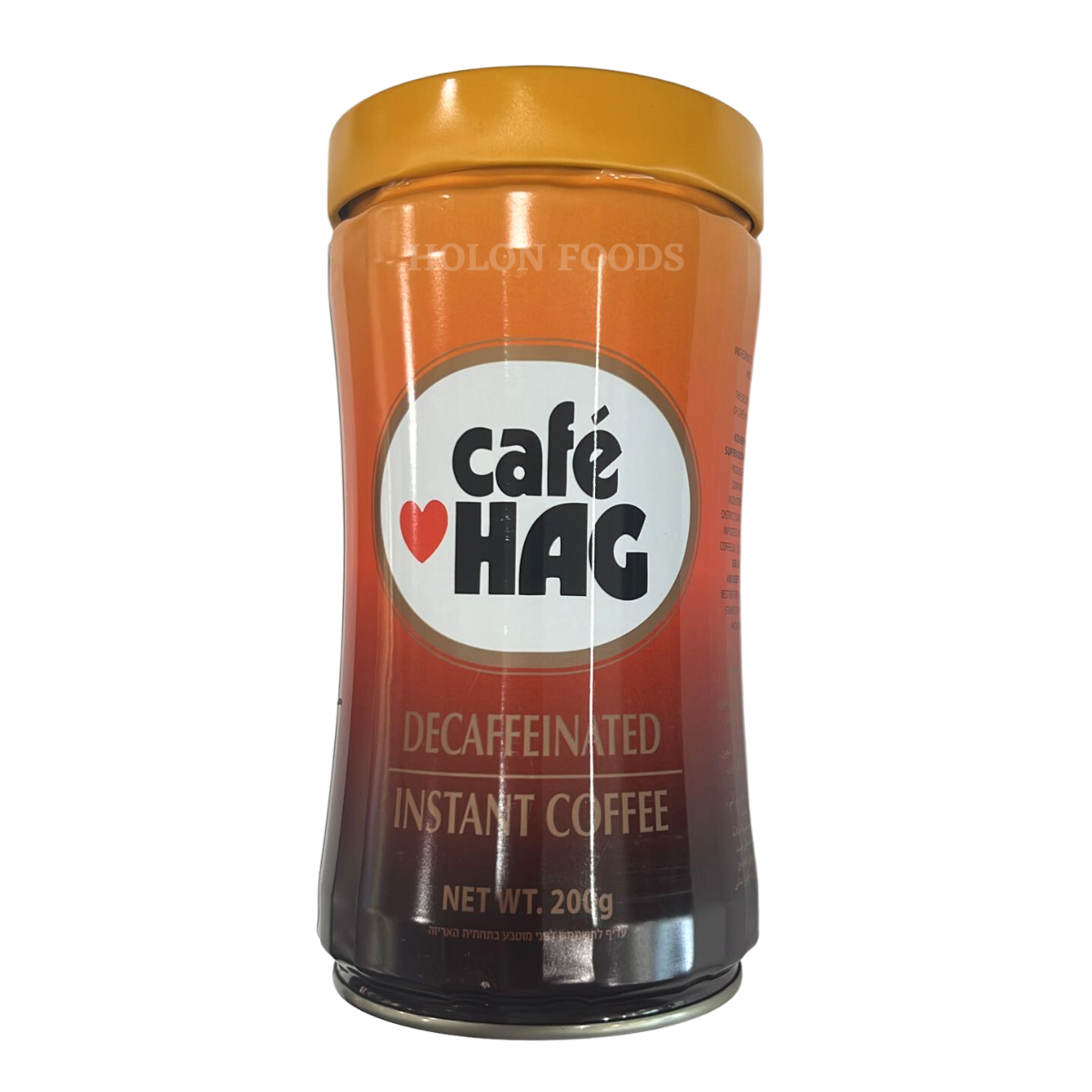 Buy Cafe Hag Decaffeinated Instant Coffee 6.8 oz | Holon Kosher Foods ...