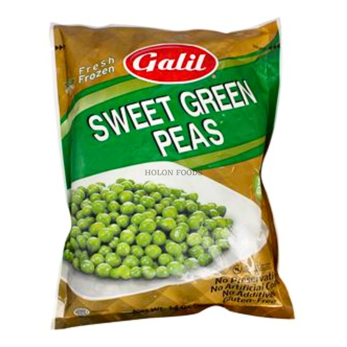 Shop Galil Frozen Sweet Green Peas 14 oz | Holon Kosher Foods | Online ...