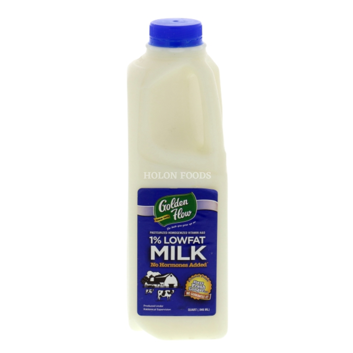Buy Golden Flow 1% Low Fat Pasteurized Milk 1 qt | Holon Kosher Foods ...