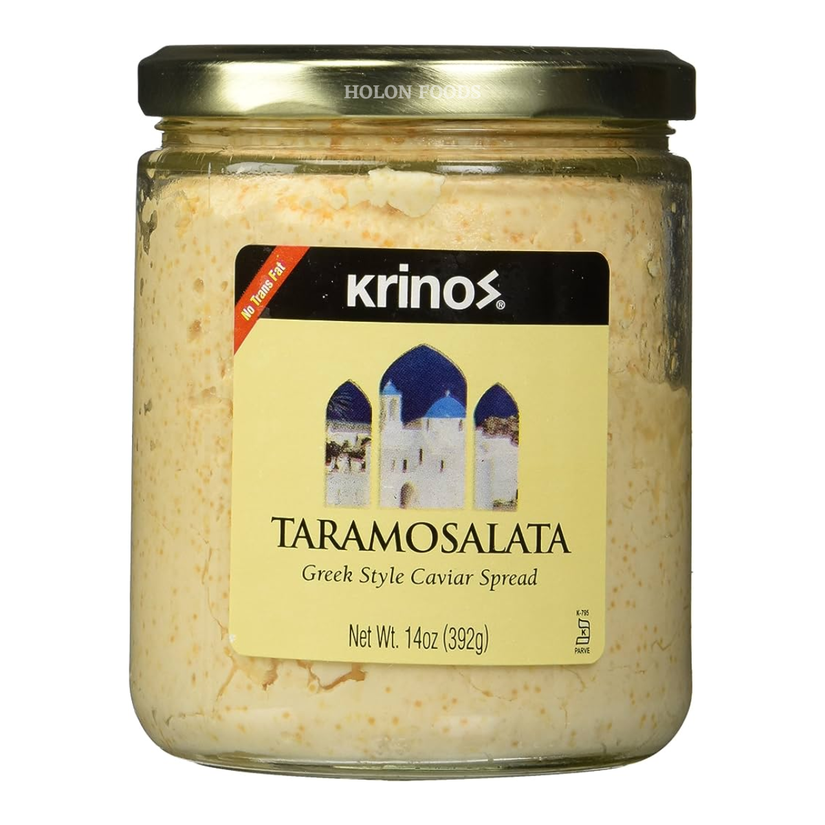 Buy Krinos Taramosalata Greek Style Caviar Spread 14 oz | Holon Kosher ...