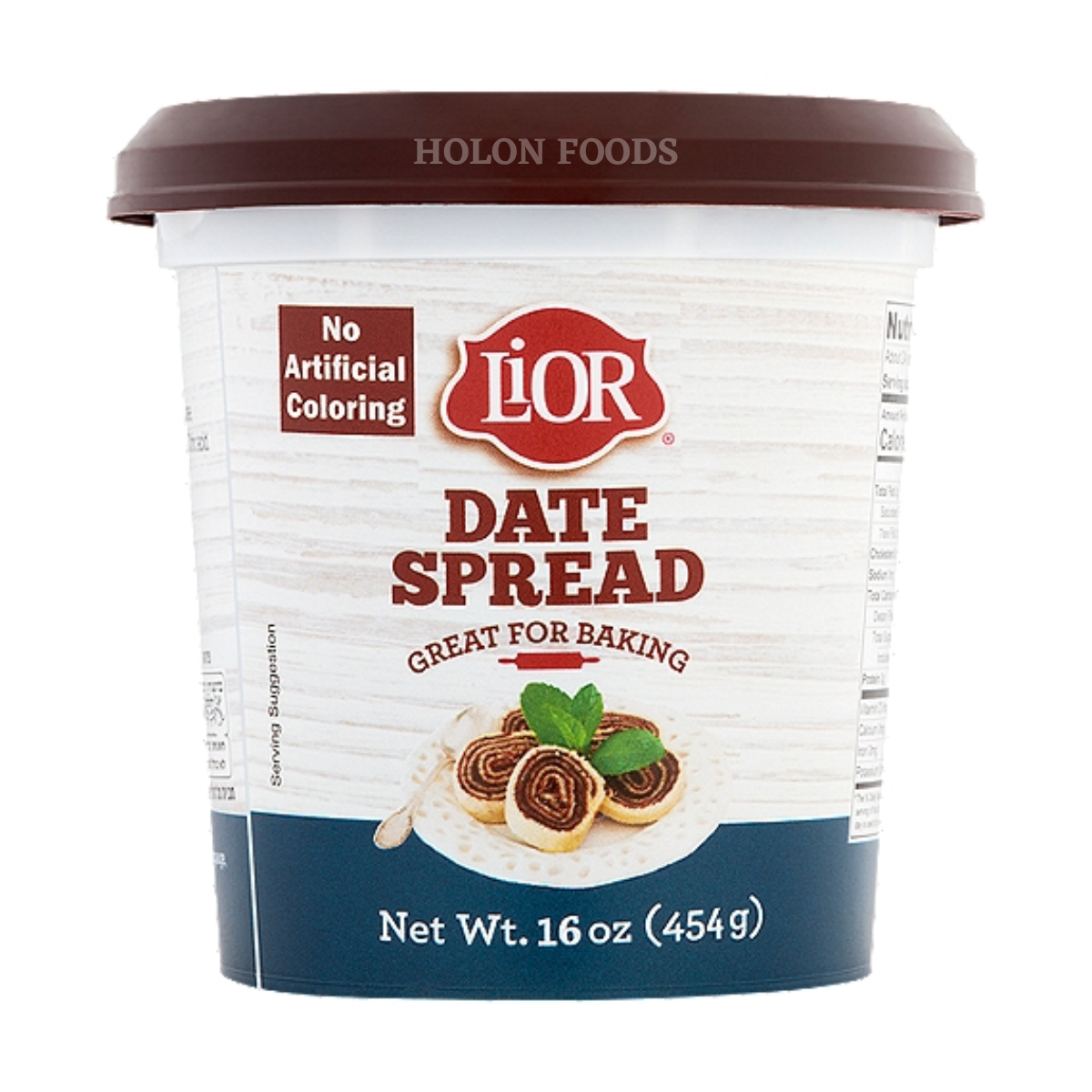 Order Lior Date Spread 16 oz online | Holon Kosher Foods | Best Online Kosher for Passover Foods ...