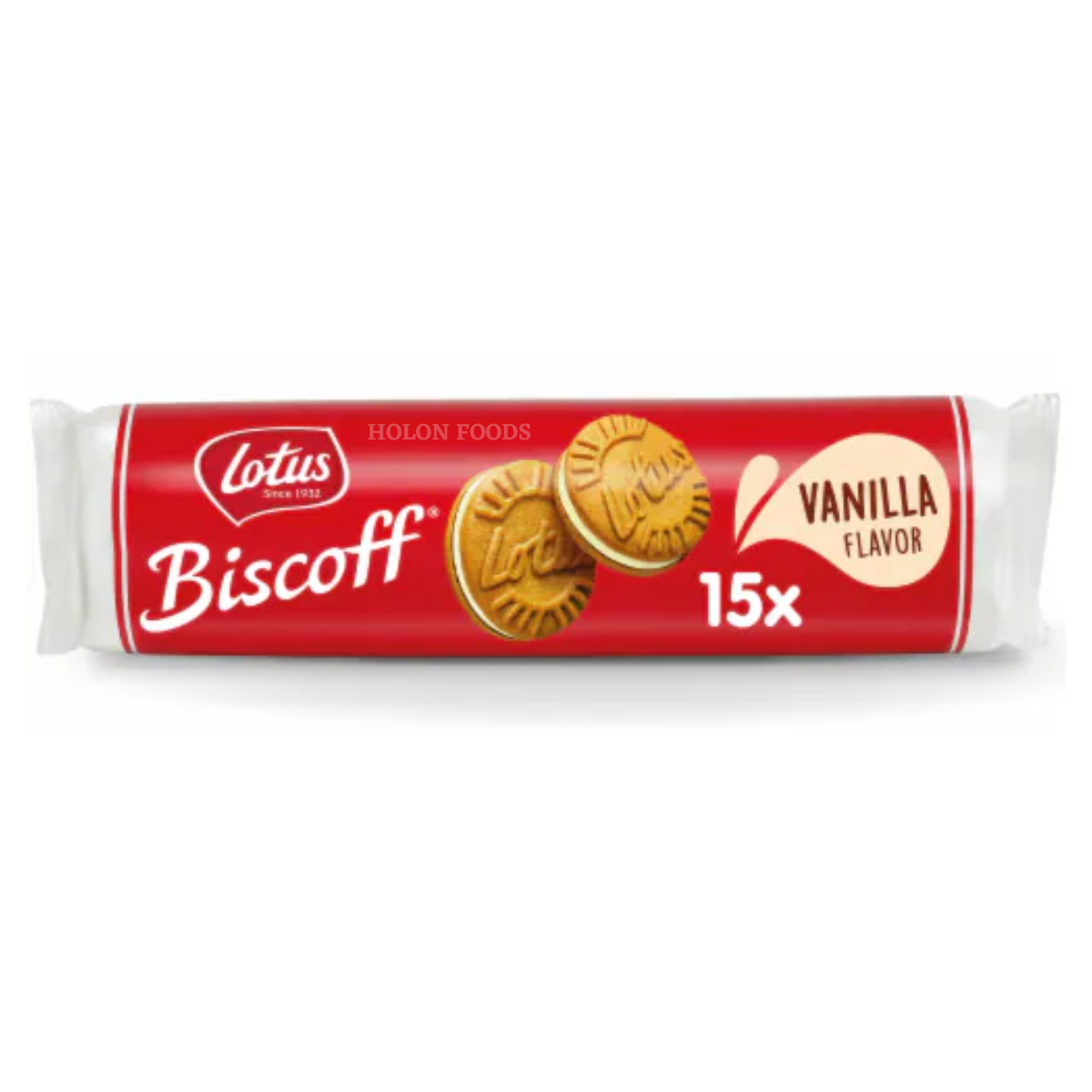 Shop Lotus Biscoff Vanilla Sandwich 5 oz | Holon Kosher Foods | Online ...