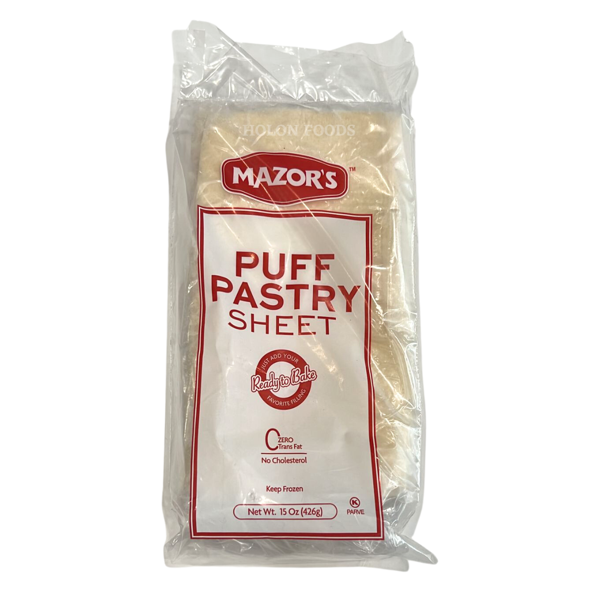 Buy Mazor's Puff Pastry Sheet 15 oz | Holon Kosher Foods | Imported ...