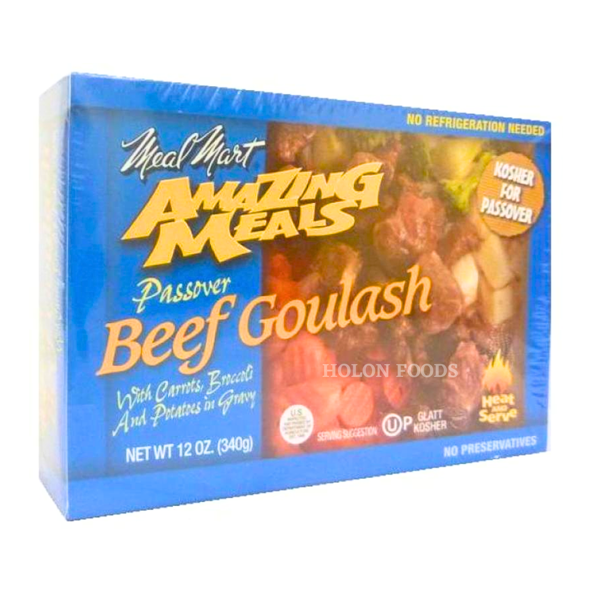 Shop Meal Mart Beef Goulash with Carrots & Broccoli 12 oz | Holon ...