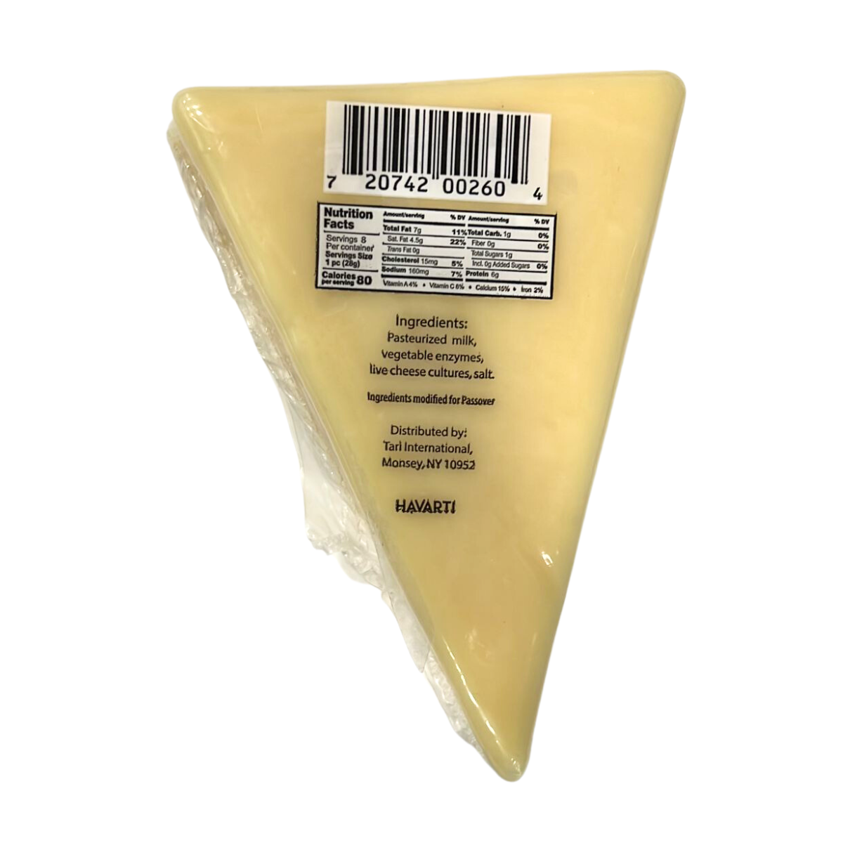 Buy Milan Havarti Cheese 10 oz | Holon Kosher Foods | Imported Israeli ...