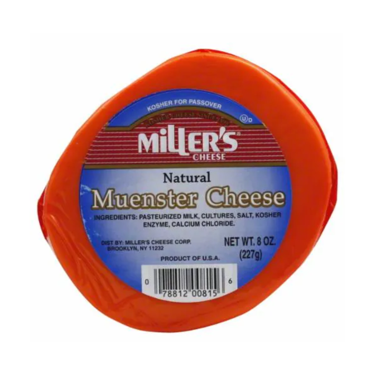 Order Miller's Muenster Cheese 8 oz online | Holon Kosher Foods | Best ...