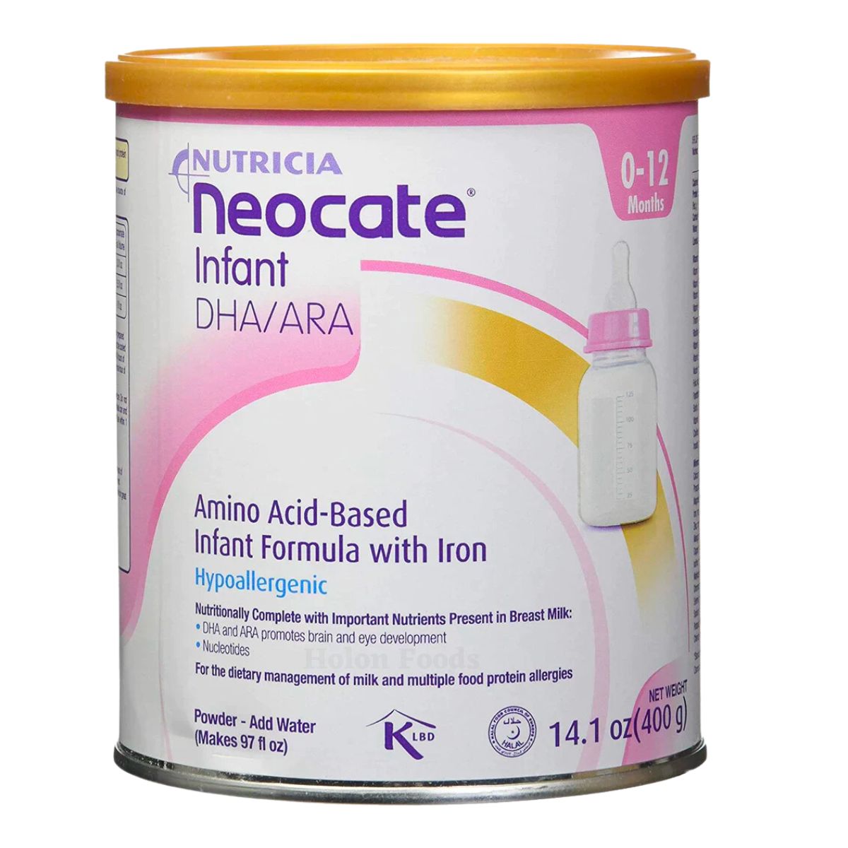 Buy Neocate Infant With DHA & ARA Powder 14.1 oz | Holon Kosher Foods ...