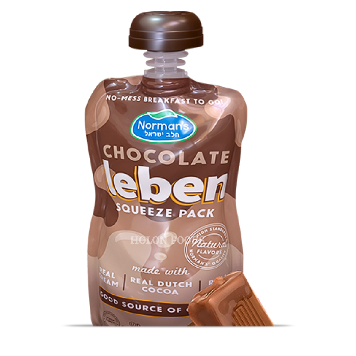 Order Norman's Chocolate Leben Squeeze Pack 5 oz online | Holon Kosher ...
