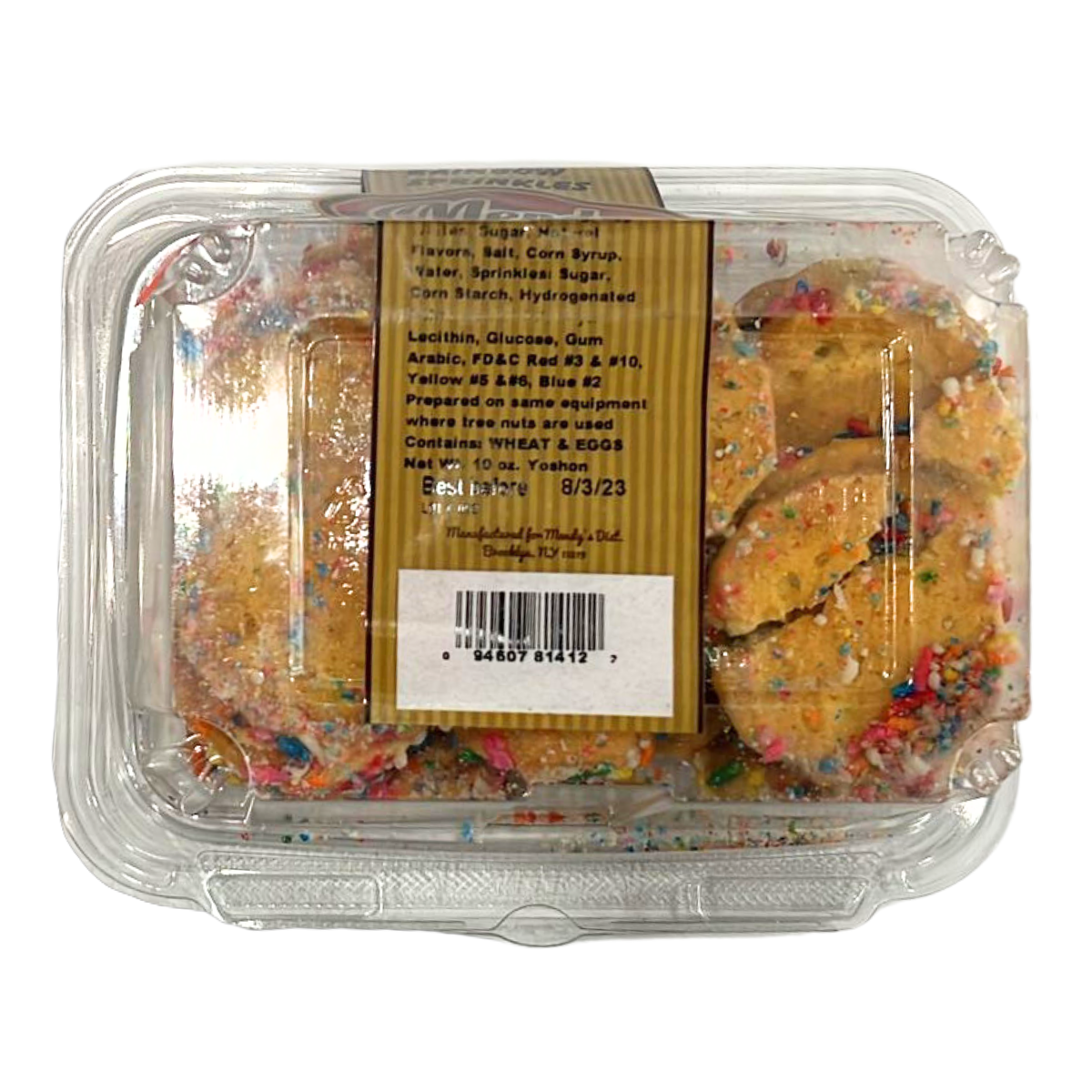 Shop Oberlander Sprinkle Cookies 10 oz | Holon Kosher Foods | Online ...