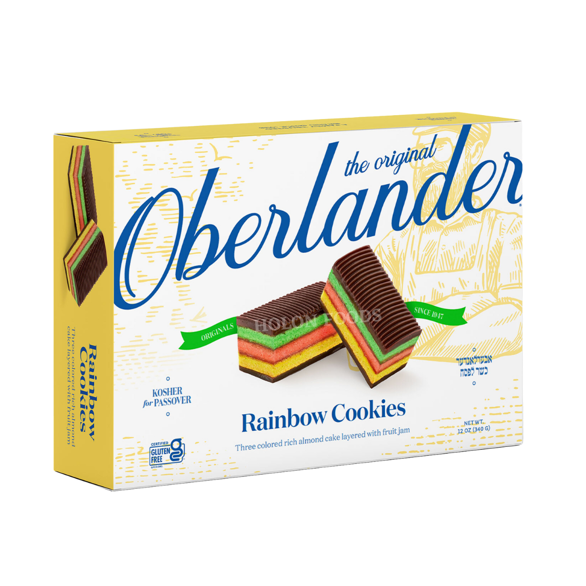 Order Oberlander’s Bakery Rainbow Cookies 12 oz online | Holon Kosher ...