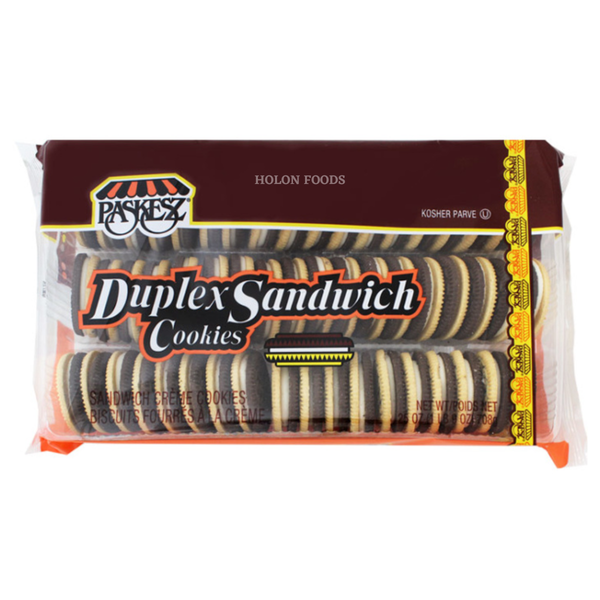 Order Paskesz Duplex Sandwich Cookies 25 oz online | Holon Kosher Foods ...