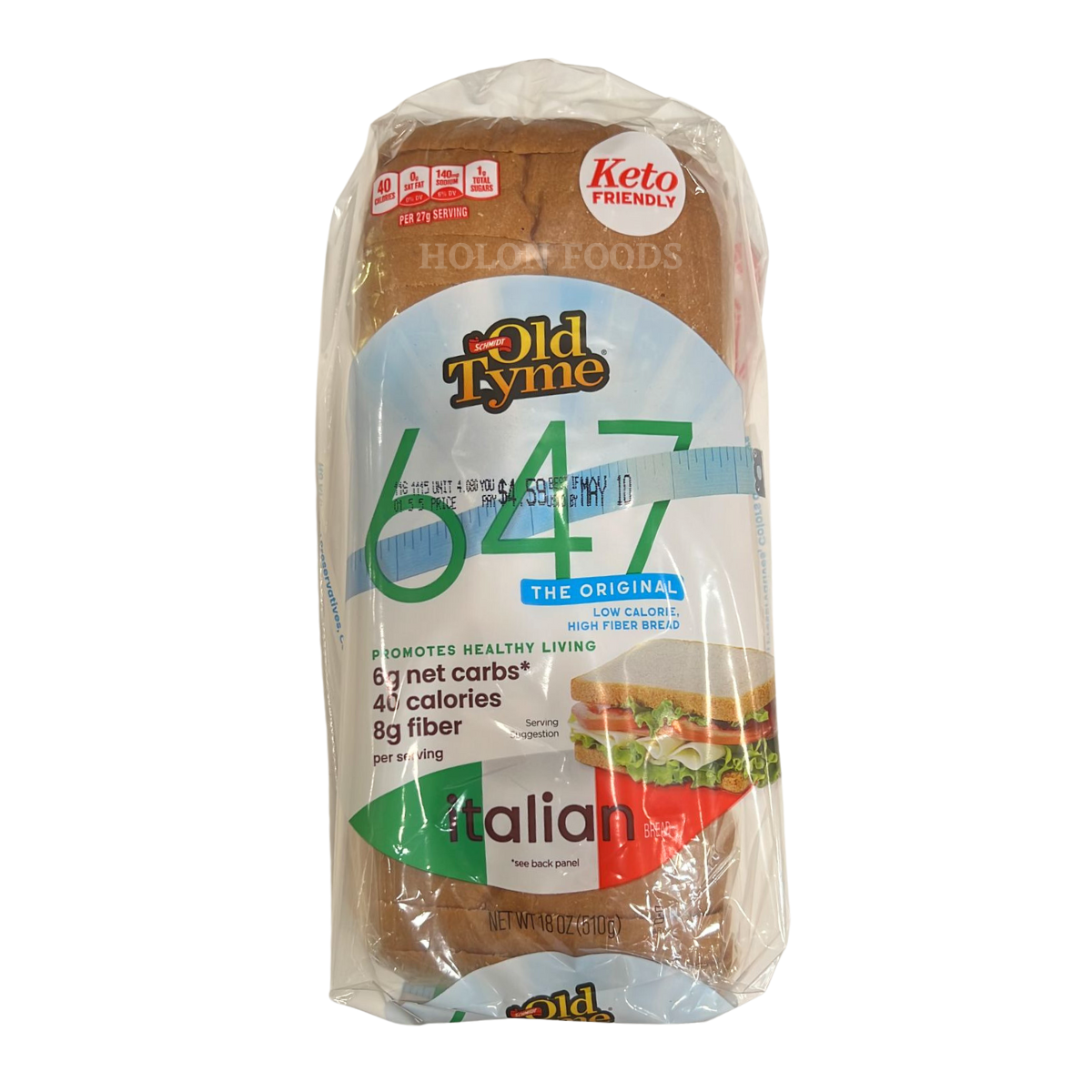 Buy Schmidt Old Tyme Italian Sliced Bread 18 oz | Holon Kosher Foods ...