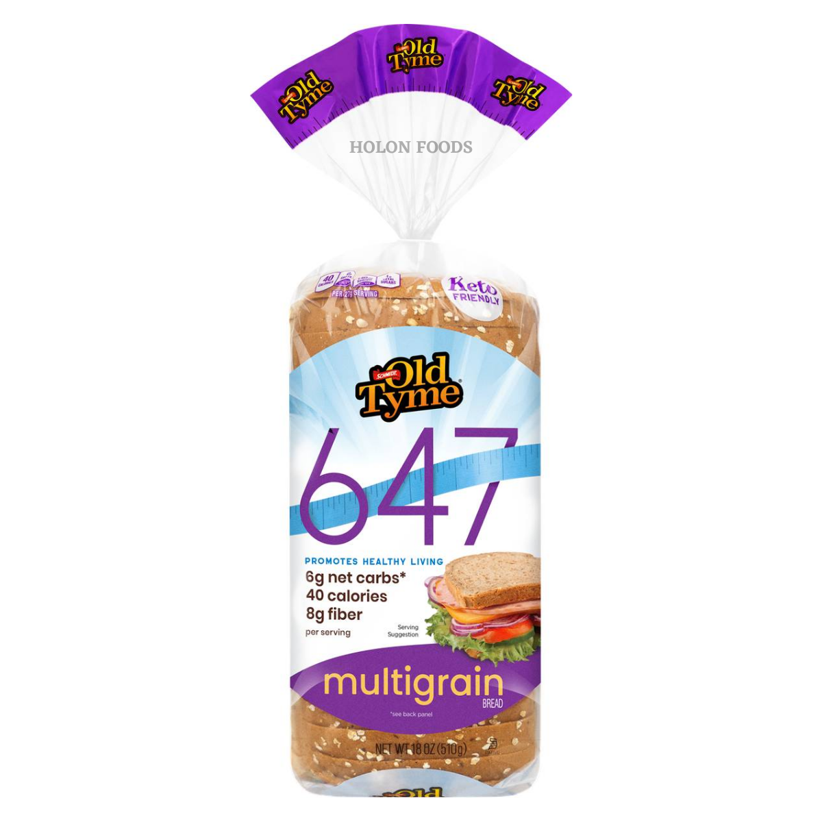 Shop Schmidt Old Tyme Multigrain Sliced Bread 18 oz | Holon Kosher ...