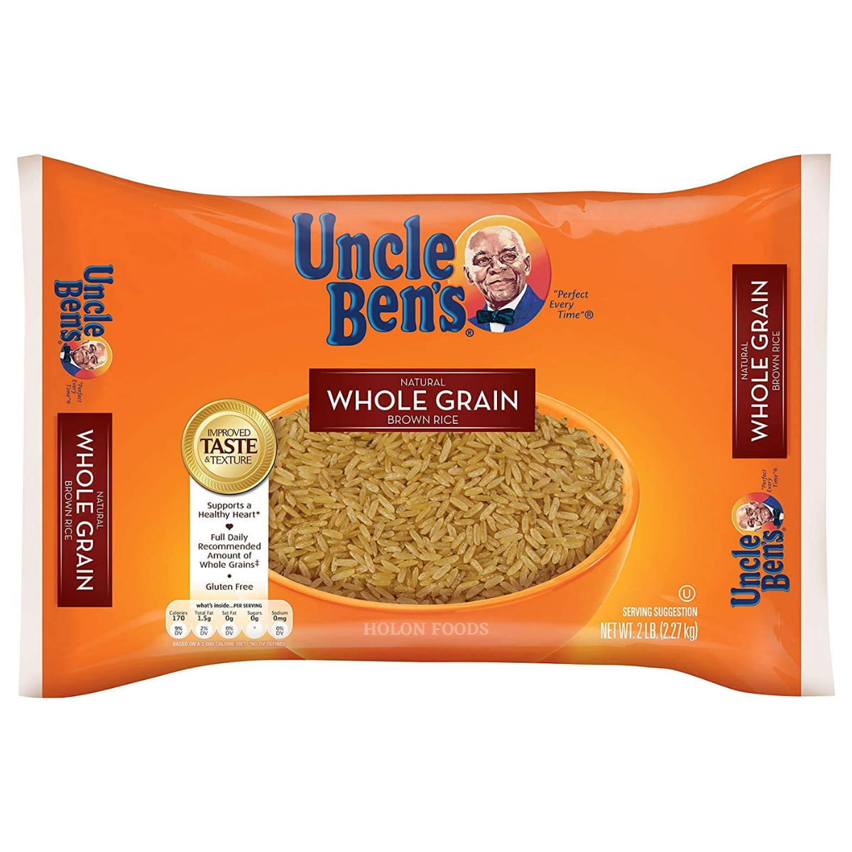Order Uncle Ben's Whole Grain Brown Rice 2 lbs | Holon Kosher Foods ...