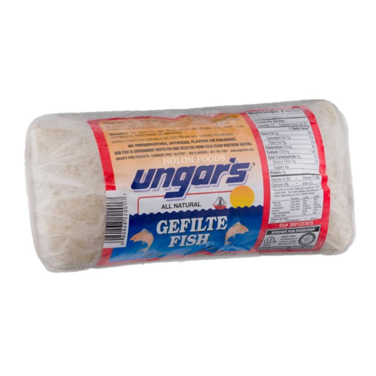 Shop Ungar's All Natural Gefilte Fish 22 oz | Holon Kosher Foods ...