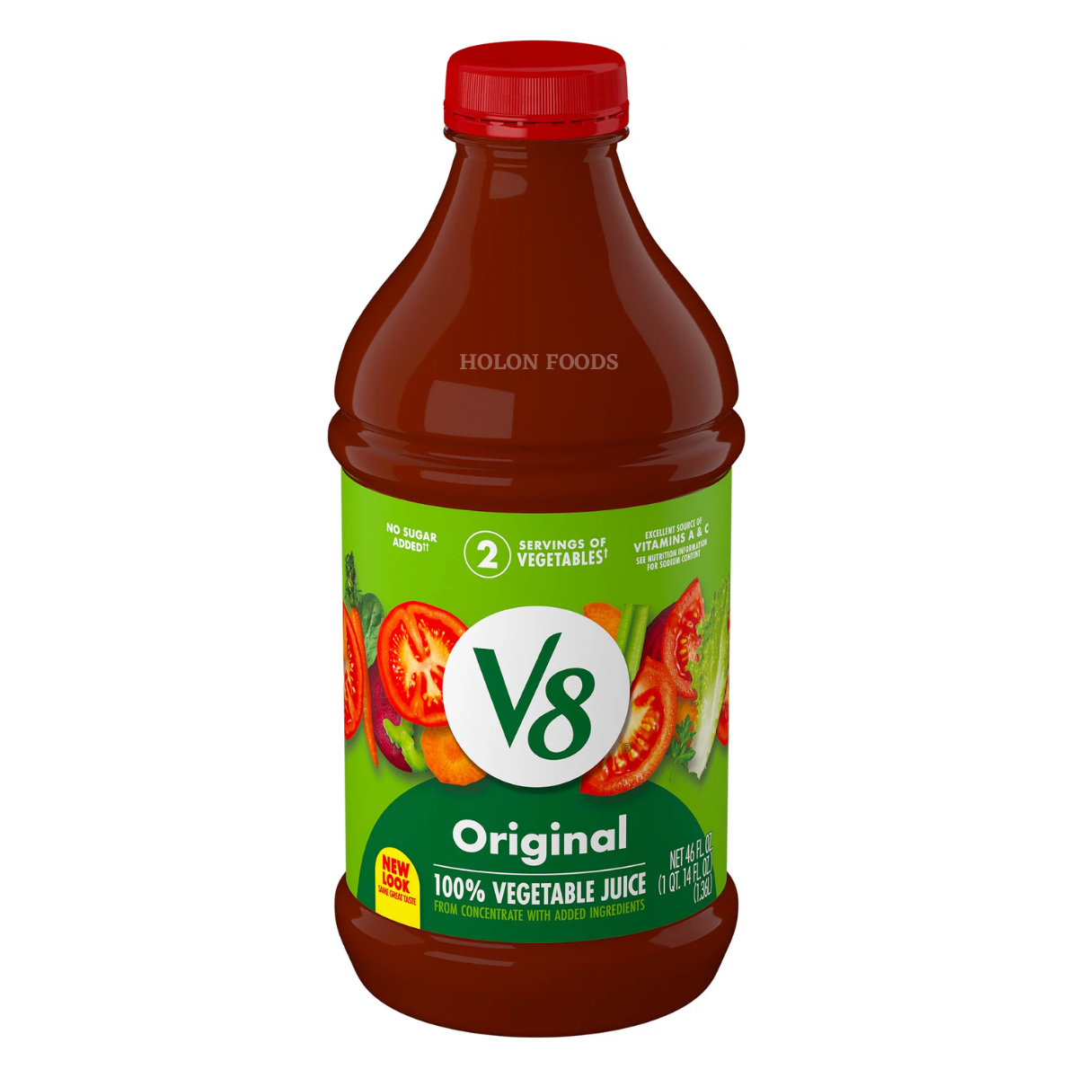 Order V8 Original 100% Vegetable Juice 46 oz | Holon Kosher Foods ...