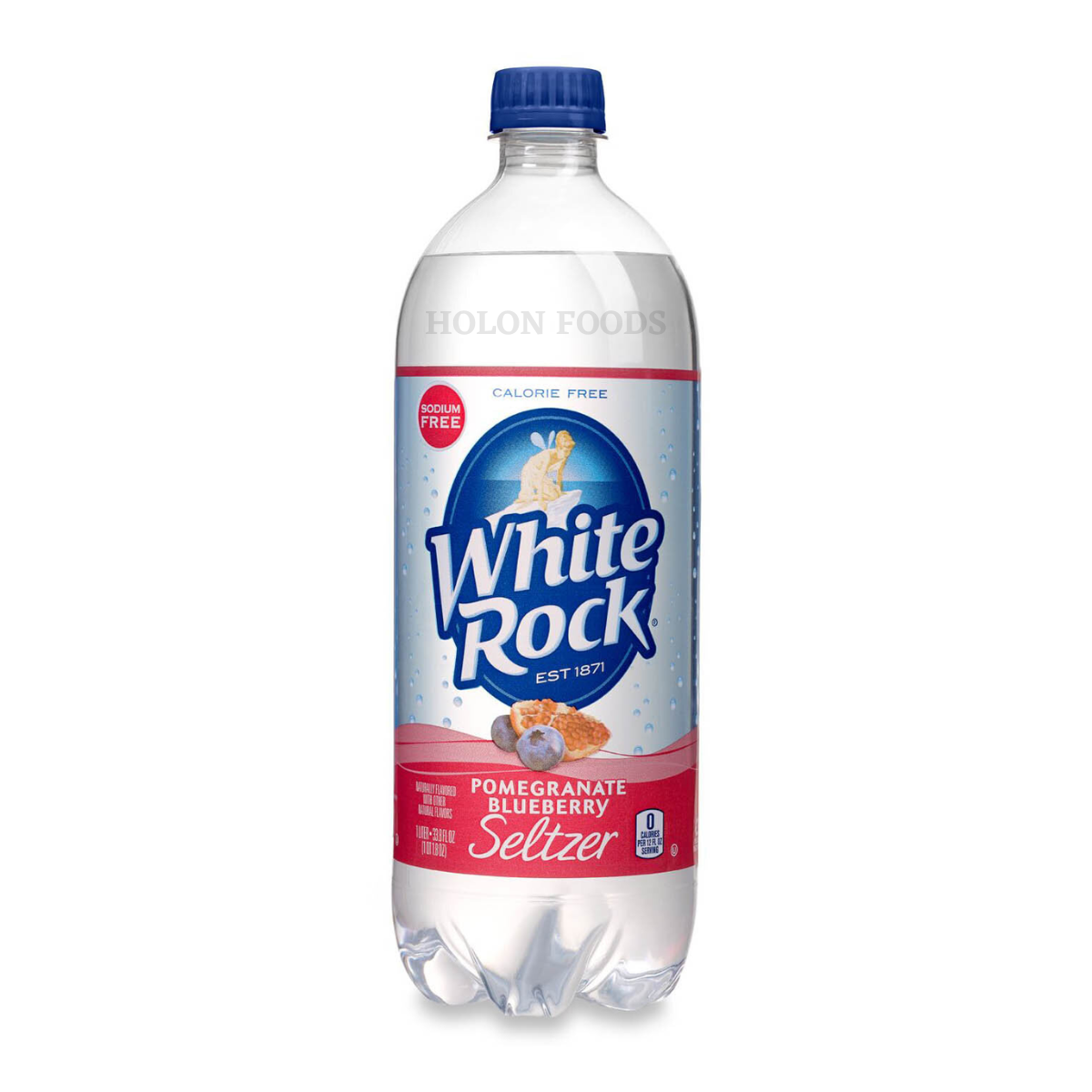Order White Rock Seltzer Pomegranate Blueberry 1 lt online | Holon ...