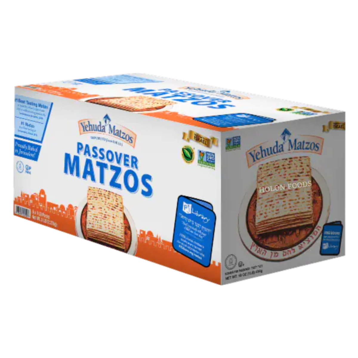 Buy Yehuda Matzos 4 ct | Holon Kosher Foods | Imported Israeli Grocery ...