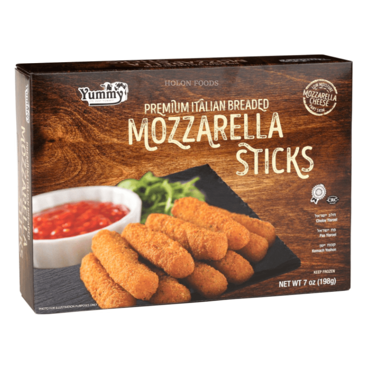Shop Yummy Premium Italian Breaded Mozzarella Sticks 7 oz | Holon ...