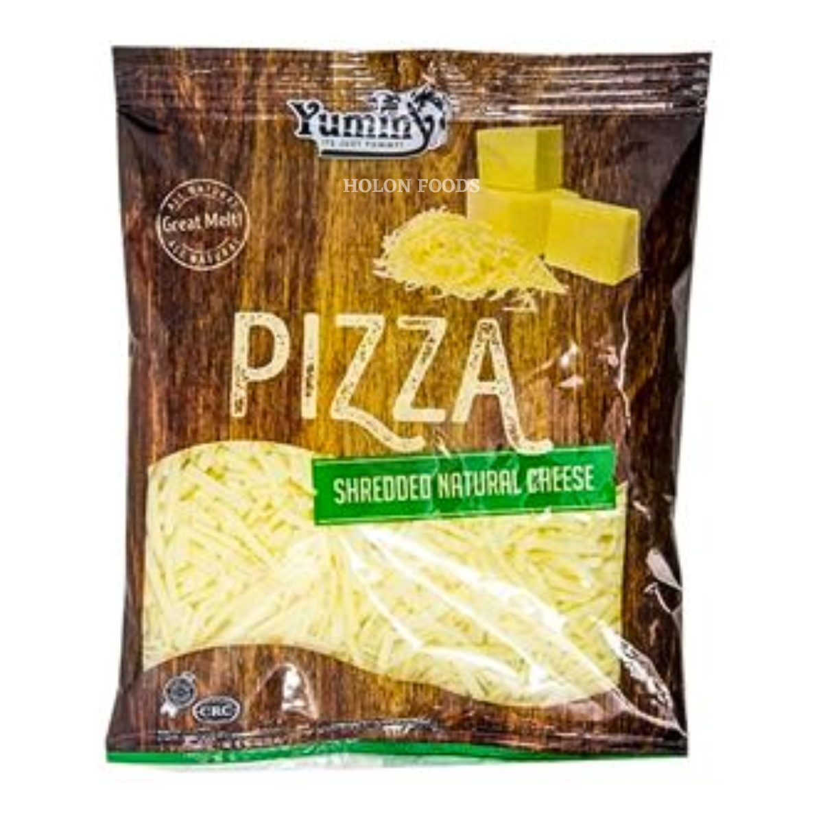 Order Yummy Shredded Pizza Cheese 8 oz online | Holon Kosher Foods ...