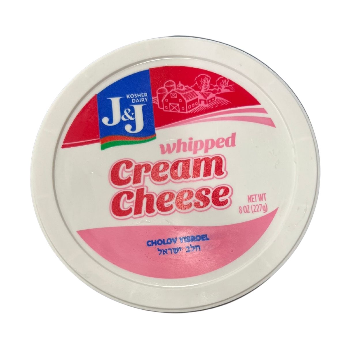 Shop J&J Whipped Cream Cheese 8 oz | Holon Kosher Foods | Online Kosher ...