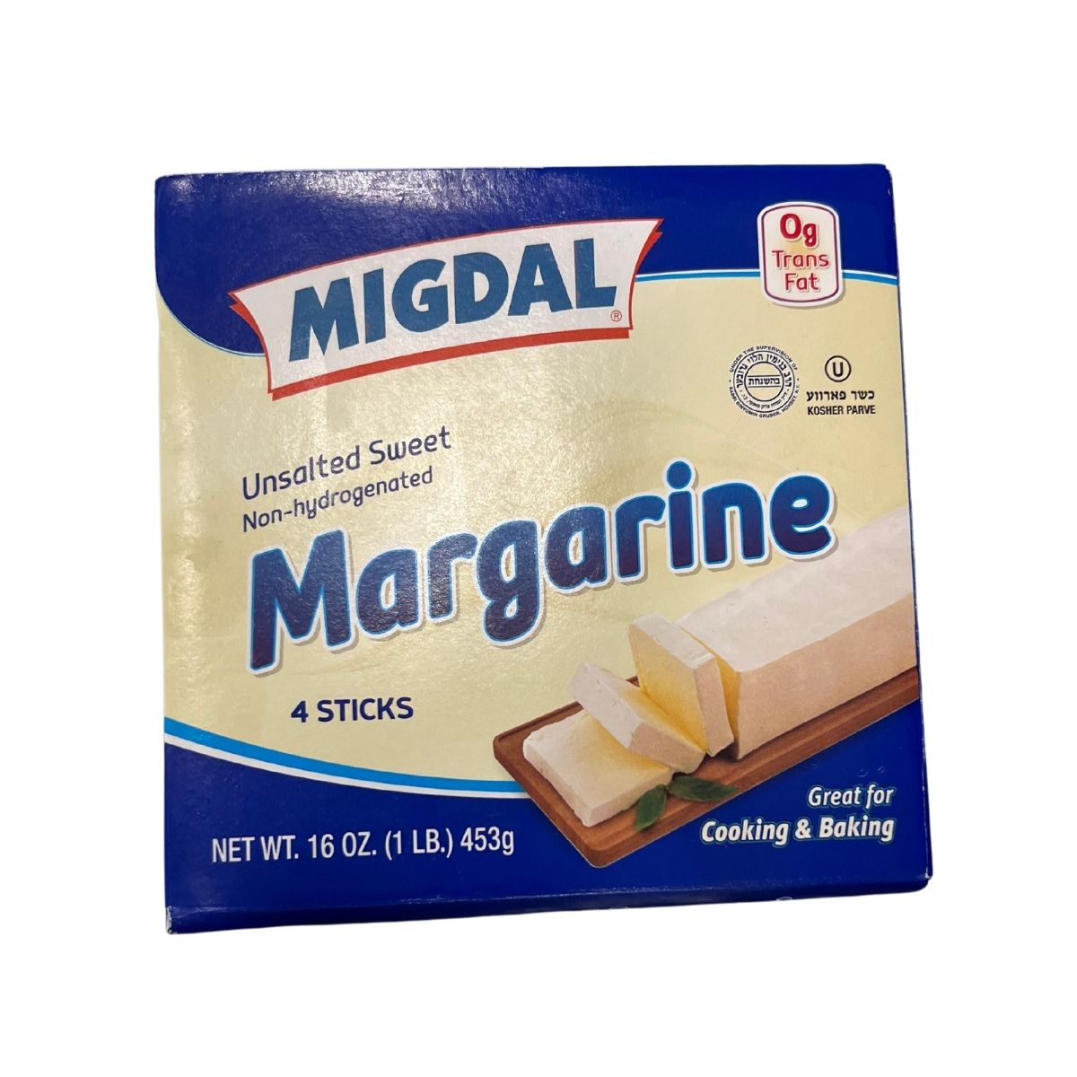 Buy Migdal Unsalted Margarine 16 oz | Holon Kosher Foods | Imported ...