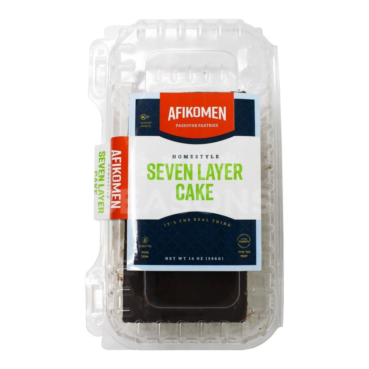 Shop Afikomen Seven Layer Cake 14 oz | Holon Kosher Foods | Online ...