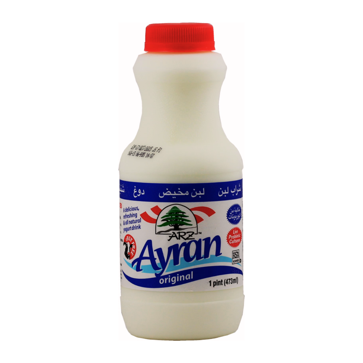 Buy Arz Original Ayran Yogurt Drink 16 oz | Holon Kosher Foods ...