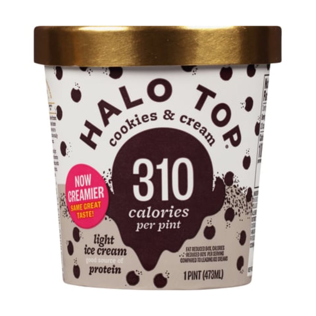 Buy Halo Top Cookies & Cream Ice Cream Dairy 16 oz | Holon Kosher Foods ...