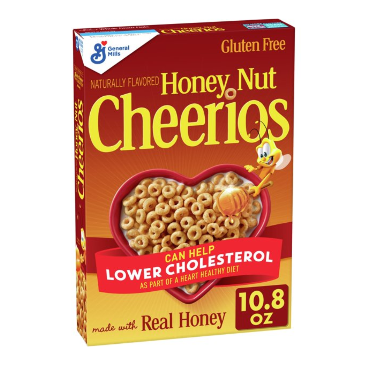 Buy Honey Nut Cheerios Heart Healthy Cereal 10.8 oz | Holon Kosher ...