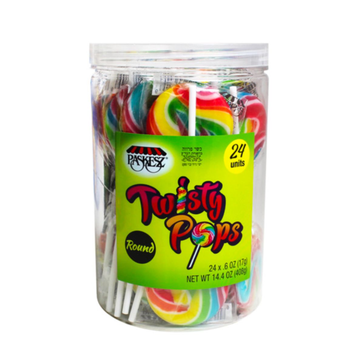 Buy Paskesz Twisty Pops 24 ct | Holon Kosher Foods | Imported Israeli ...