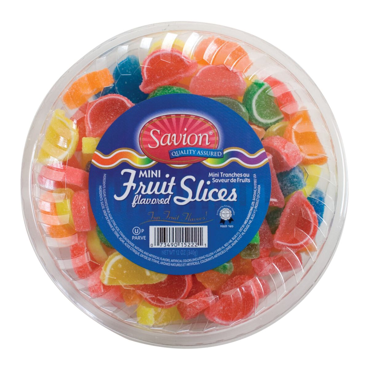 Buy Savion Mini Fruit Slices 12 oz | Holon Kosher Foods | Israeli Candy ...