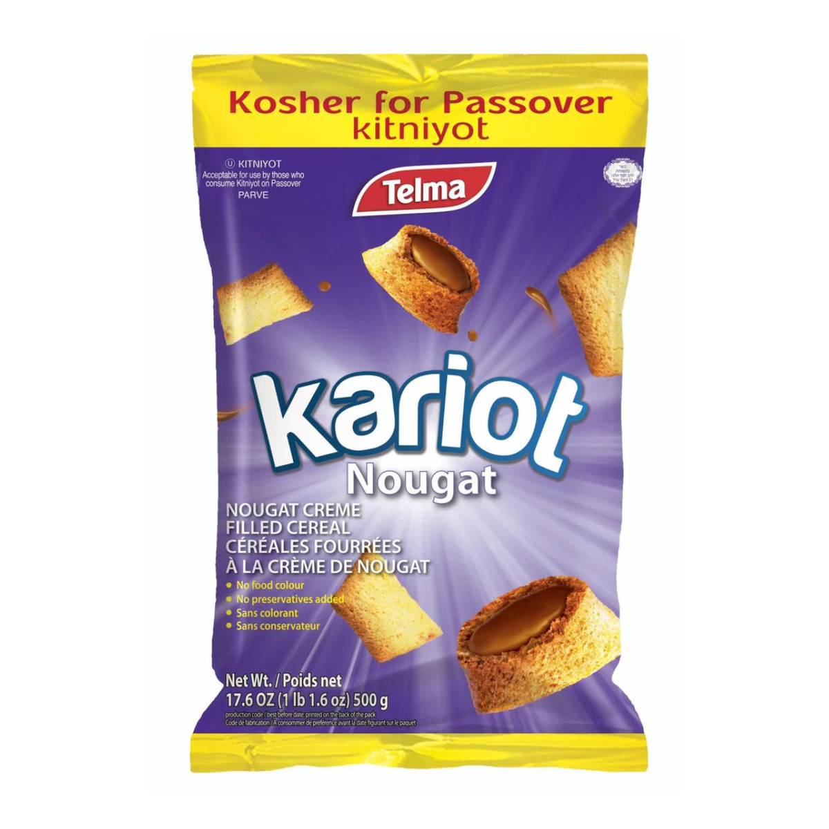 Order Telma Kariot Nougat Filled Cereal 17.6 oz | Holon Kosher Foods ...